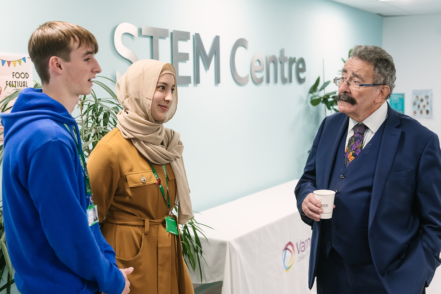 Varndean College STEM Centre - official opening - Yaso Shan
